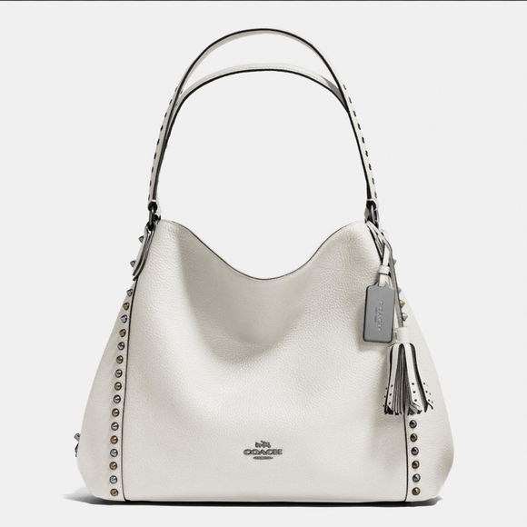 Coach | Bags | Coach Edie 3 Shoulder Bag Chalk | Poshmark